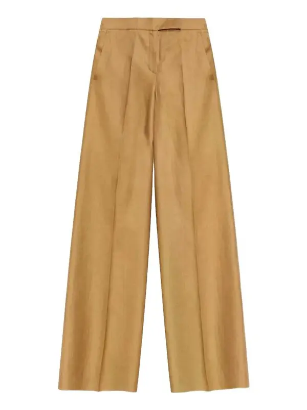 Max Mara Wide Leg Trousers - Neutrals