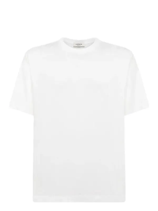LANEUS Crew-neck T-shirt - White