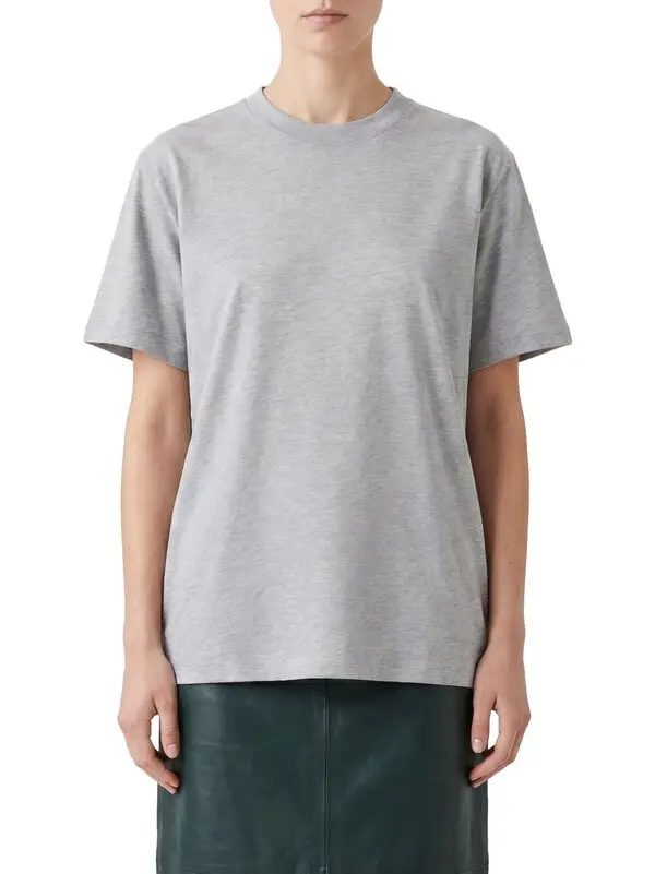 Loulou De Saison Pima Cotton T-shirt - Grey