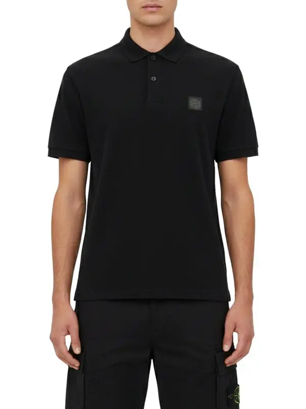 Stone Island Polo Shirt - Black
