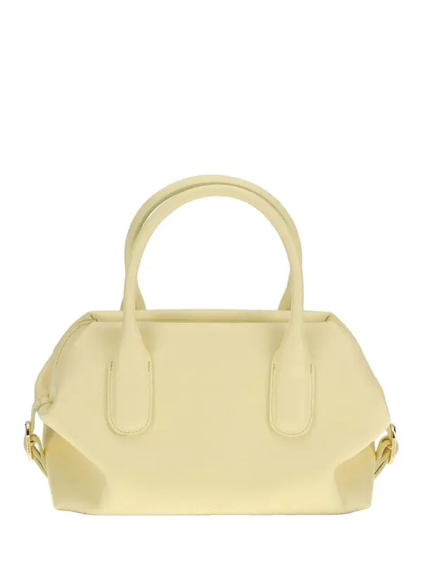 THEMOIRE Top Handle Handbag - Yellow