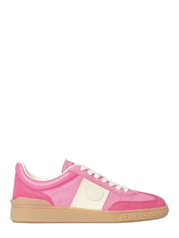 Valentino Garavani Upvillage Suede Sneakers - Fuchsia