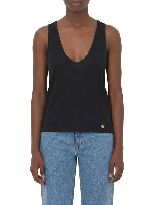 Loulou De Saison Top - Black
