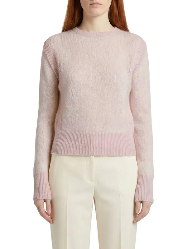 SA SU PHI Pullover Sweater - Pink