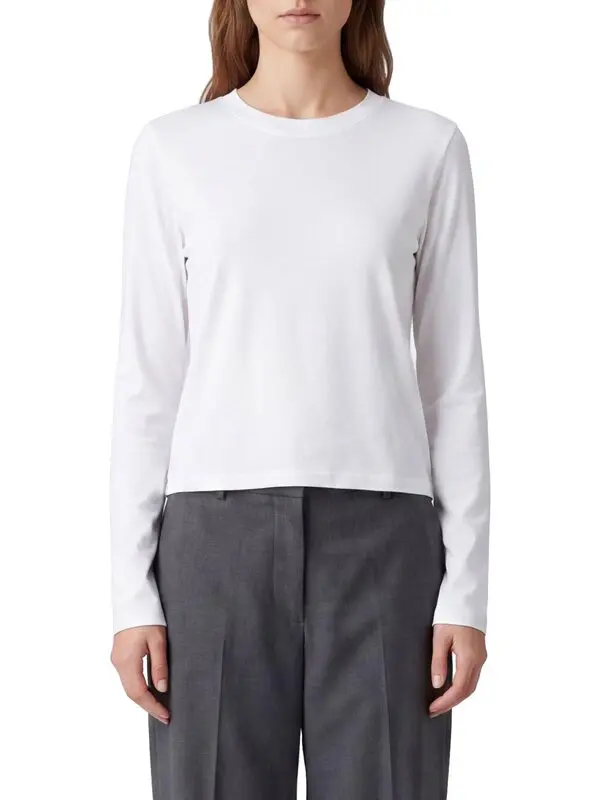 Loulou De Saison Long Sleeve T-shirt - White