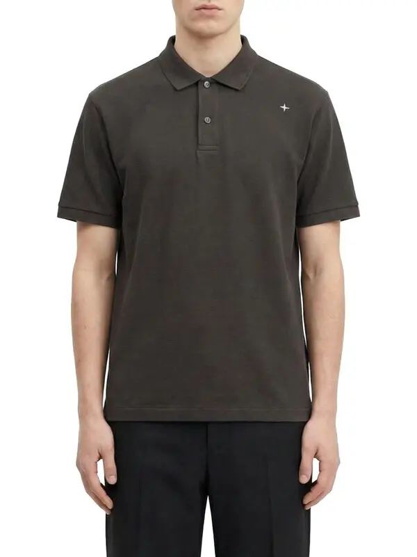 Stone Island Polo Shirt - Charcoal