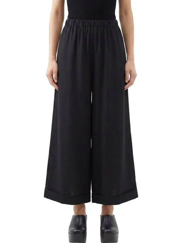 DANIELA GREGIS Wide Leg Pants - Black