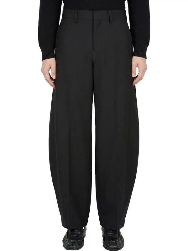 Sacai Wide Leg Trousers - Black