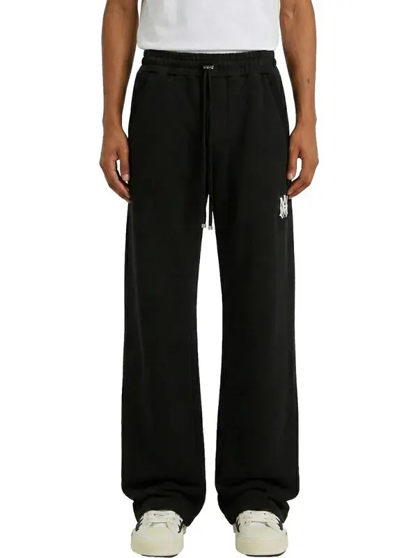 Amiri Wide Leg Trousers - Black