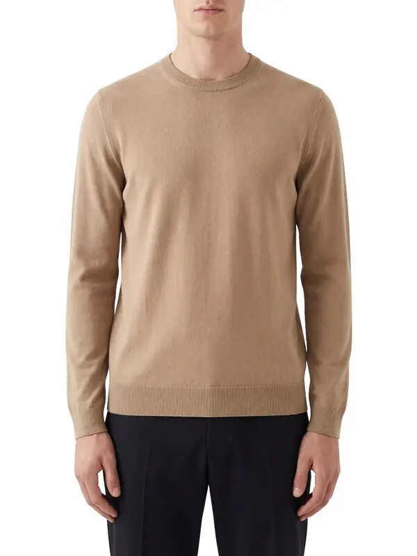 ZANONE Pullover Sweater - Mud