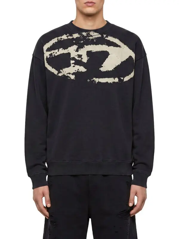 DIESEL® Crewneck Sweatshirt - Black