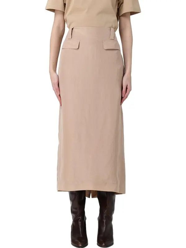 Fabiana Filippi Midi Skirt - Beige