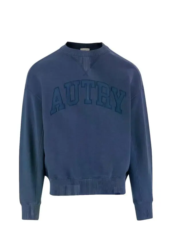 AUTRY Crew-neck Sweatshirt - Blue