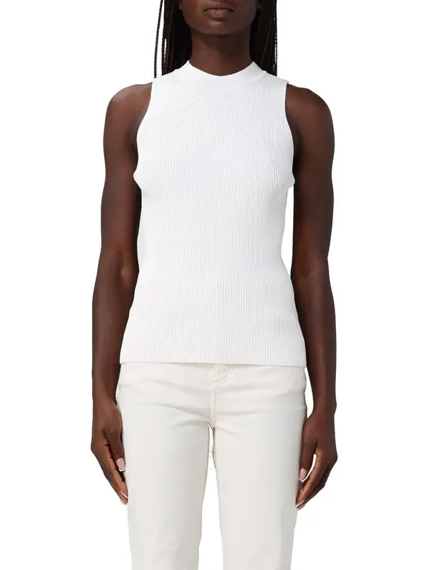 Armani Exchange Sleeveless Top - Yellow Cream