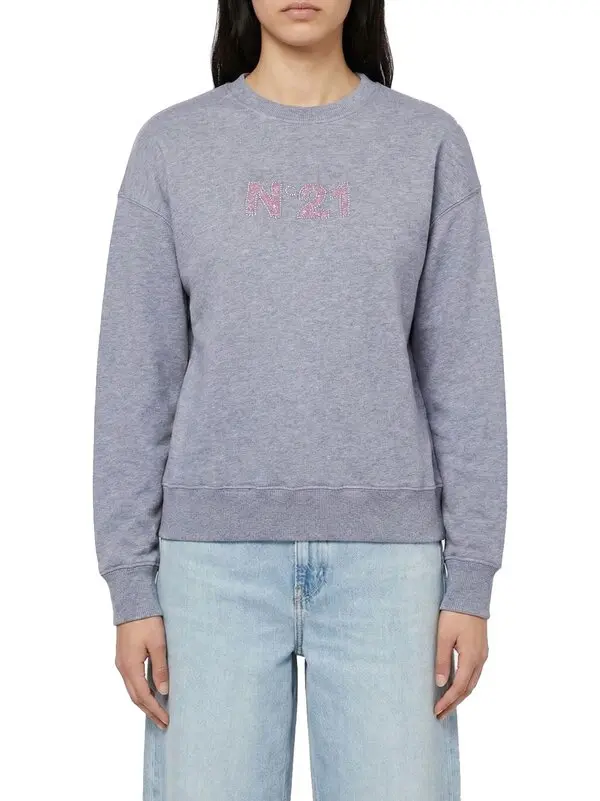 N° 21 Crewneck Sweatshirt - Grey