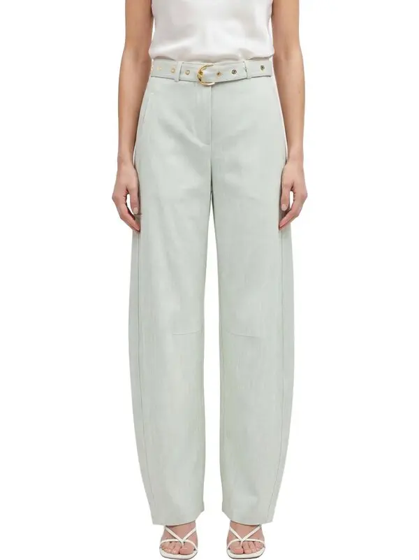 Pinko Belted Trousers - Water