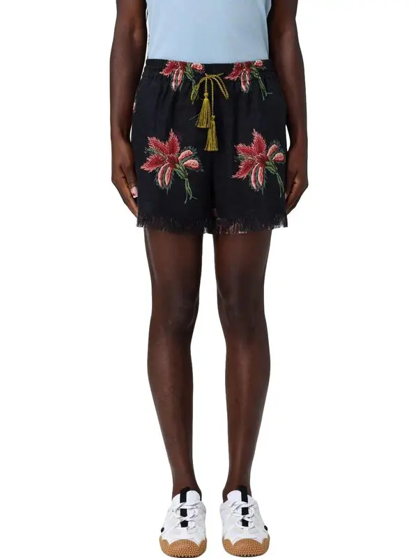 Valentino Garavani Printed Shorts - Black