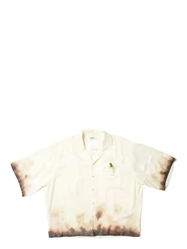 DOUBLET Mud-print Shirt - White
