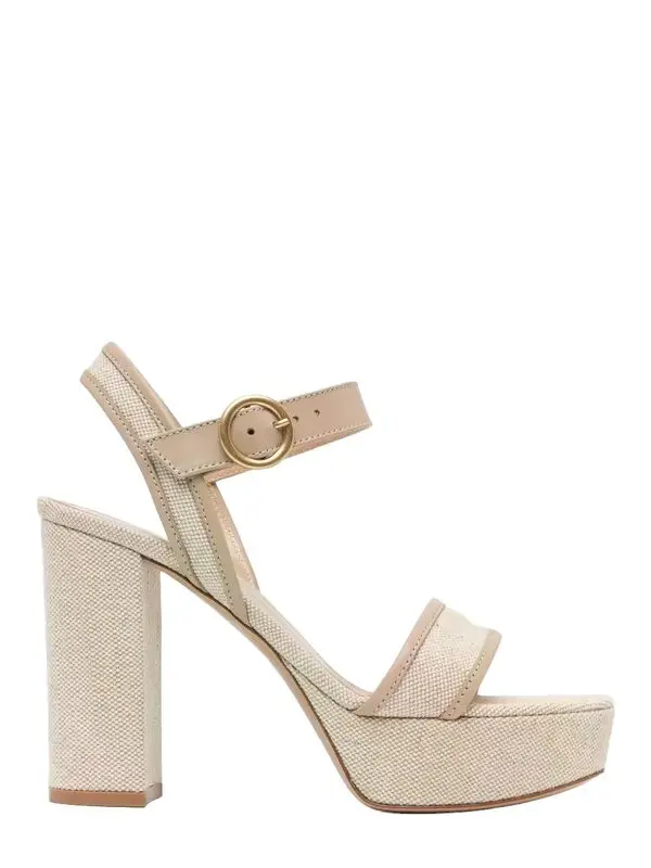 GIANVITO ROSSI 105mm Milos Sandals - Neutrals