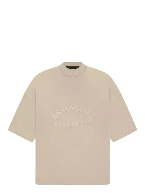 Fear Of God Embossed Short-sleeve T-shirt - Neutrals