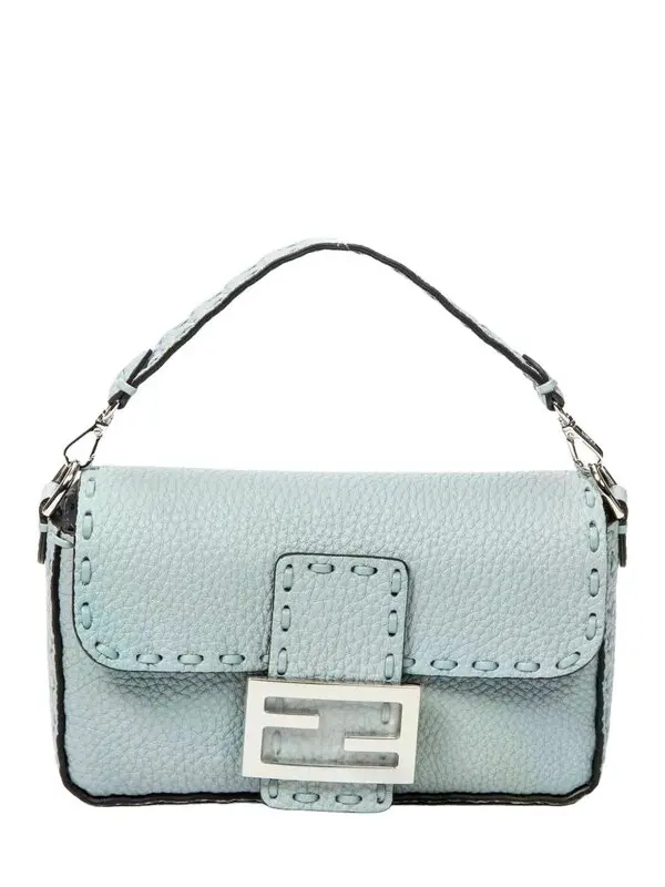 Fendi Mini Baguette Tote - Blue