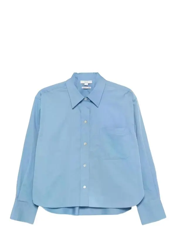 Vince Chest-pocket Shirt - Blue
