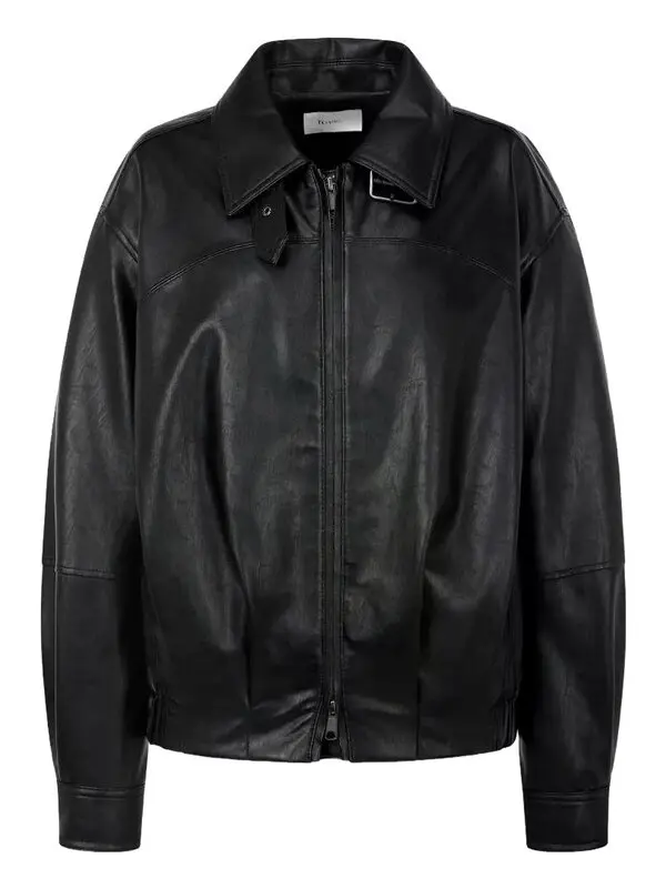 STUDIO TOMBOY Faux-leather Jacket - Black