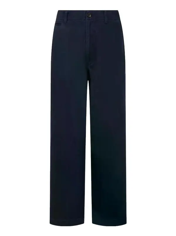 STUDIO TOMBOY Straight-leg Trousers - Blue