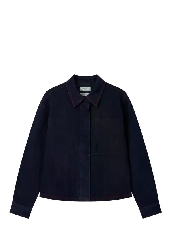 STUDIO TOMBOY Corduroy Denim Shirt - Blue