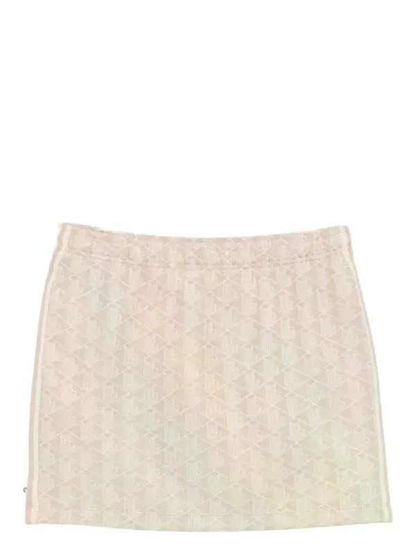 Lacoste Patterned Mini Skirt - Neutrals