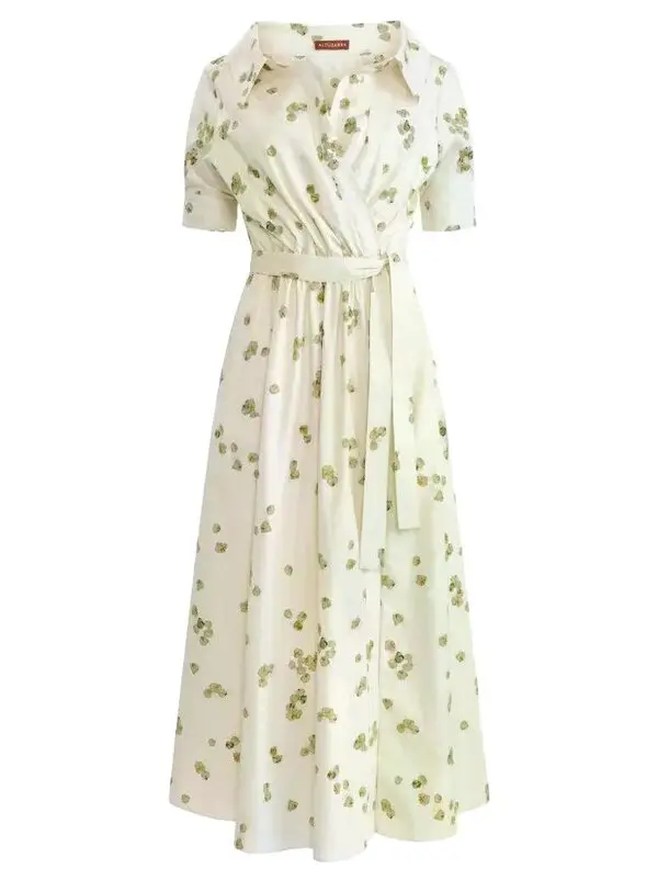 Altuzarra Lydia Floral-pattern Dress - Neutrals