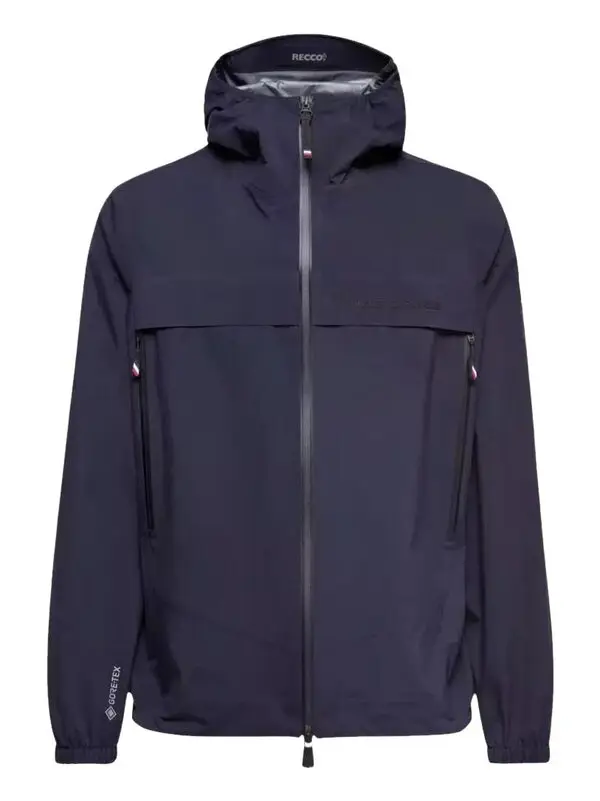 Moncler Shipton Zip Hooded Jacket - Blue