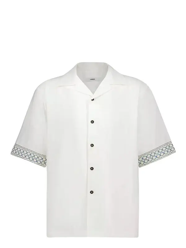 HOMME Buttoned Shirt - White