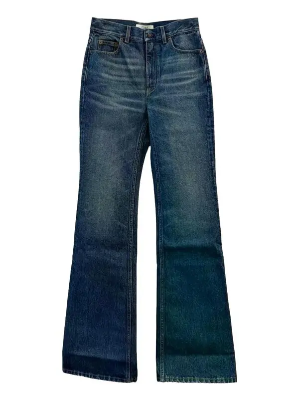 Chloé Flared Leg Jeans - Blue