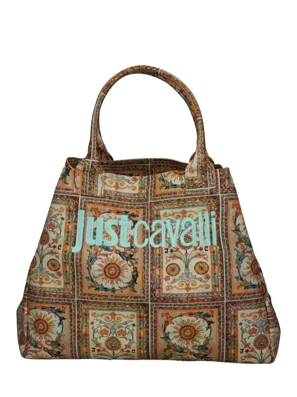 Just Cavalli Floral-print Tote Bag - Brown
