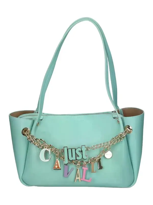 Just Cavalli Chain-detail Tote Bag - Blue