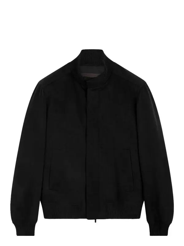 Paul & Shark Paolo Front Zip Jacket - Black