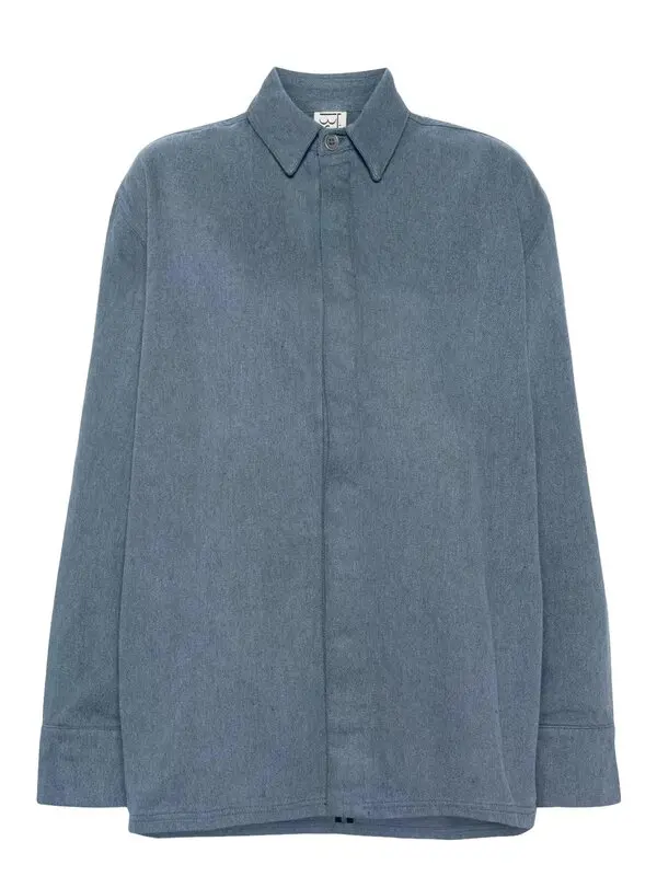 BASERANGE Indre Denim Jacket - Blue