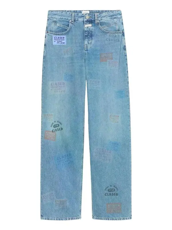 Closed Nikka Wide Leg Jeans - Blue