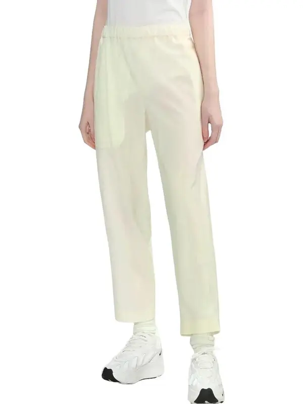 Comme Des Garçons Elasticated-waist Trousers - Neutrals