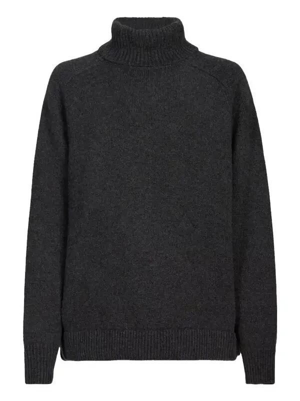 Tibi Oversized Roll-neck Sweater - Grey