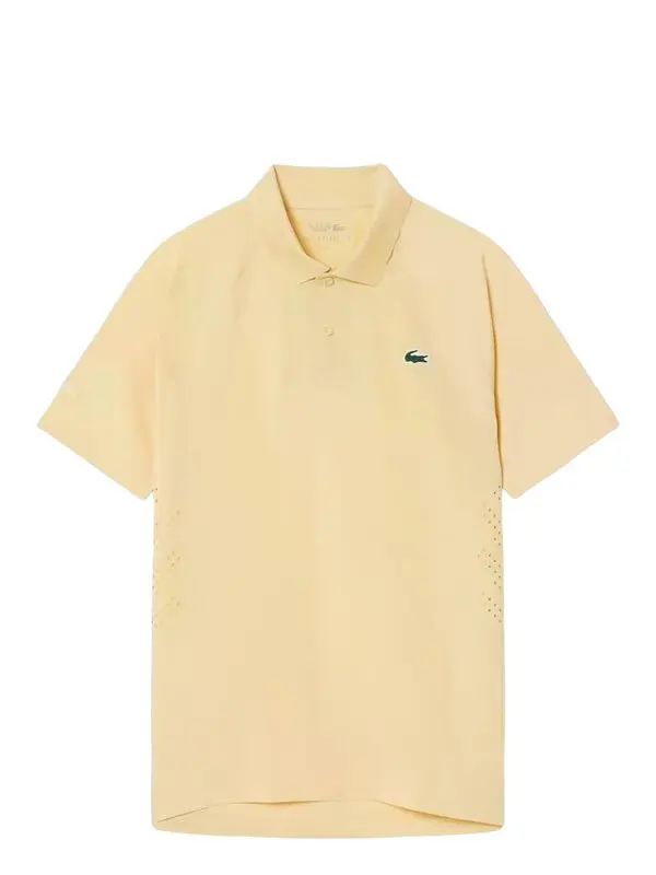 Lacoste Logo-embroidery Polo Shirt - Yellow