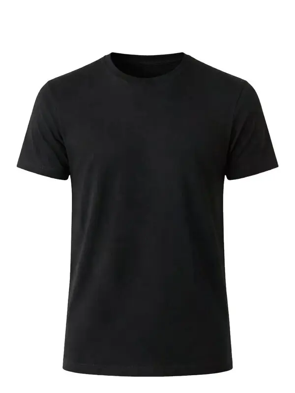 PATRICK ASSARAF Round-neck T-shirt - Black