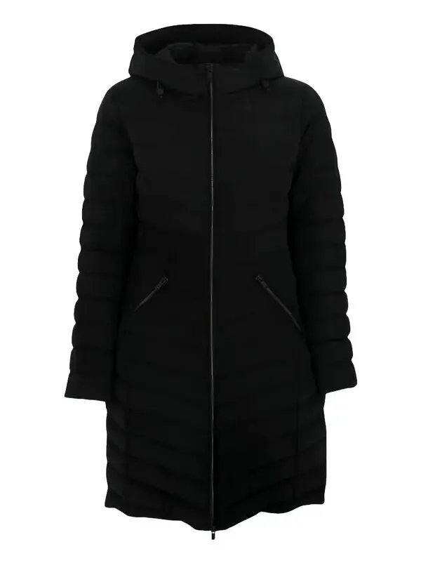 Moose Knuckles Hooded Quilted Coat - Black
