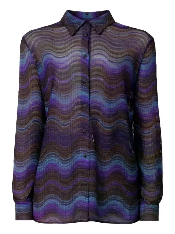 Missoni Long-sleeve Shirt - Purple