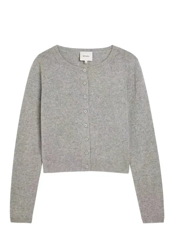 REFORMATION Clara Button-front Cardigan - Grey