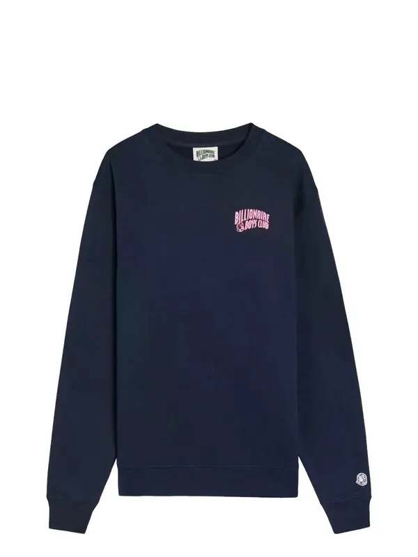 BILLIONAIRE BOYS CLUB Small Arch Logo Cotton Sweatshirt - Blue