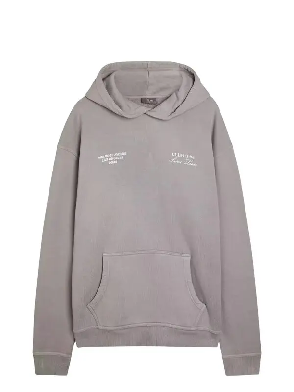 CLUB 1984 Melrose Hooded Sweater - Grey