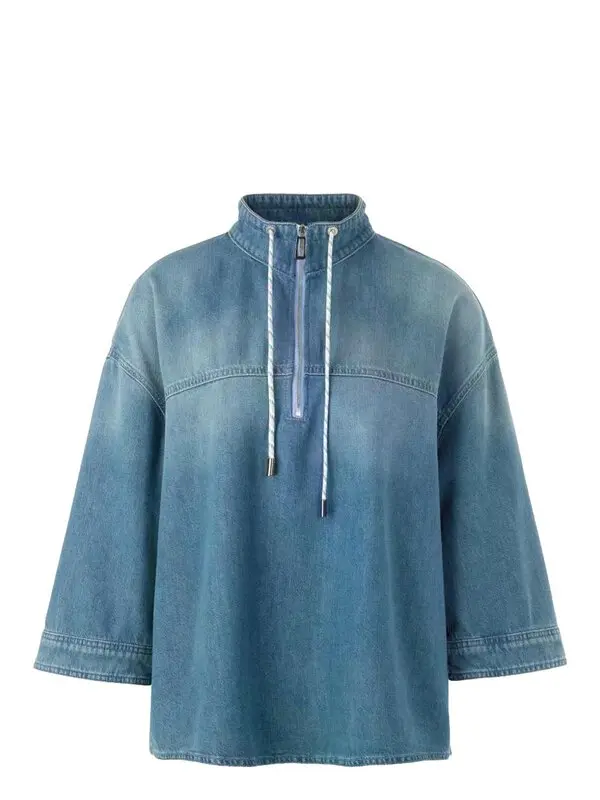 MARCCAIN Denim Blouse - Blue