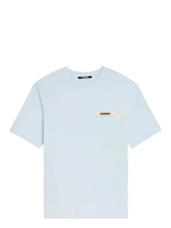 Jacquemus Logo-patch T-shirt - Blue